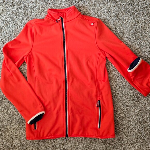 BMW | Jackets & Coats | Bmw Womens Large Orange Jacket Golfsport | Poshmark